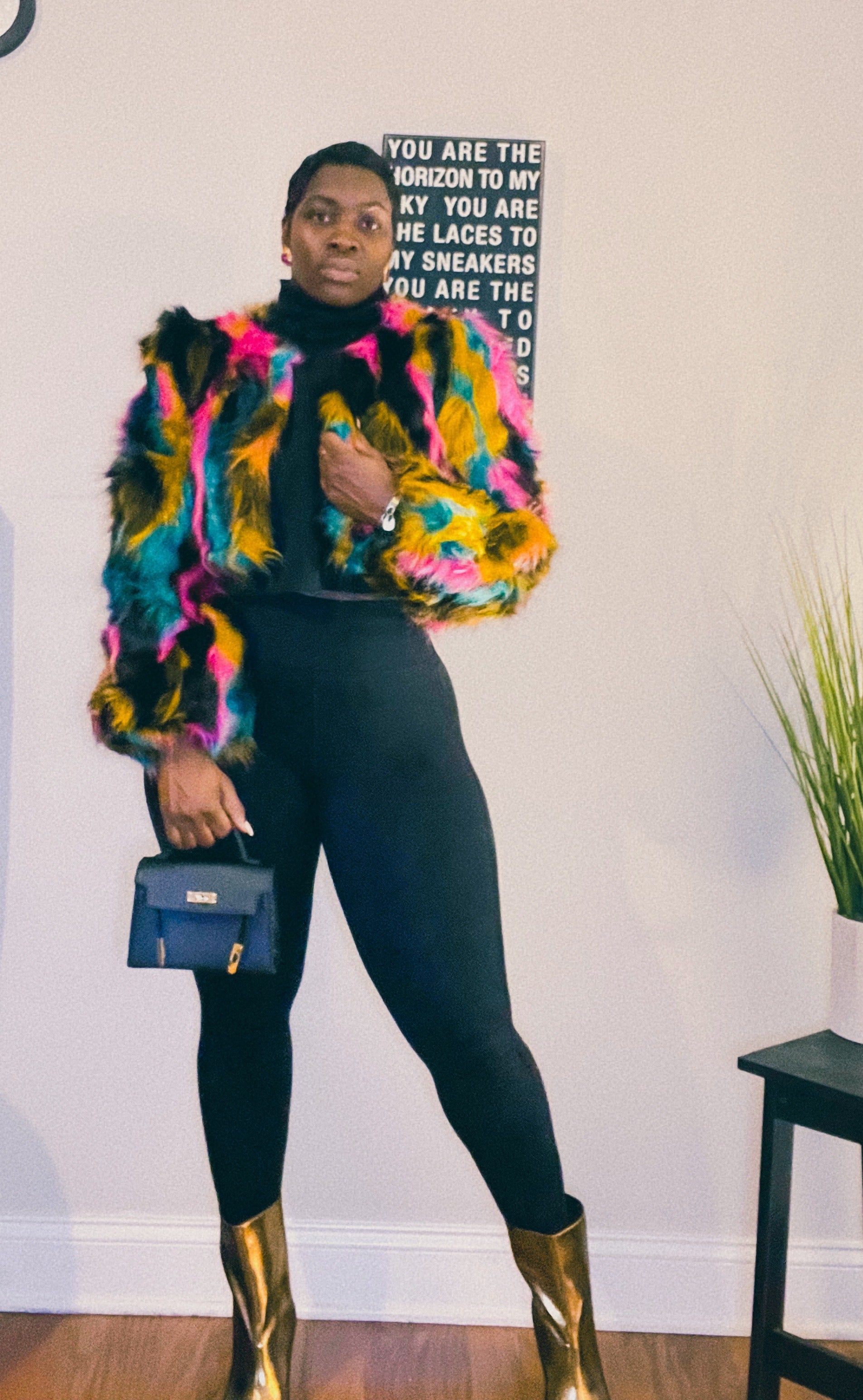 Spice girl| Furry Coat – The Consignment Chick 82